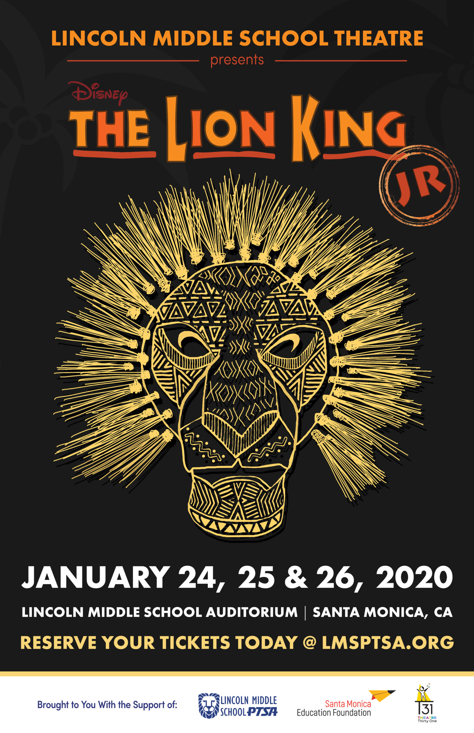 The Lion King Jr. - Theatre 31